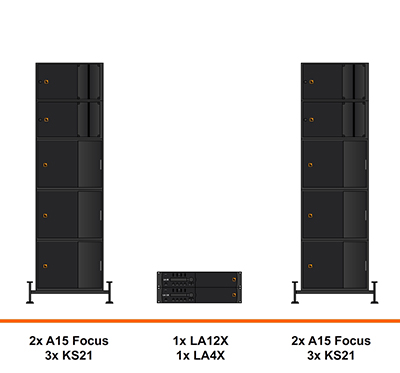 L-Acoustics A15 Stacked Geluidset huren? | Eventury Productions ...